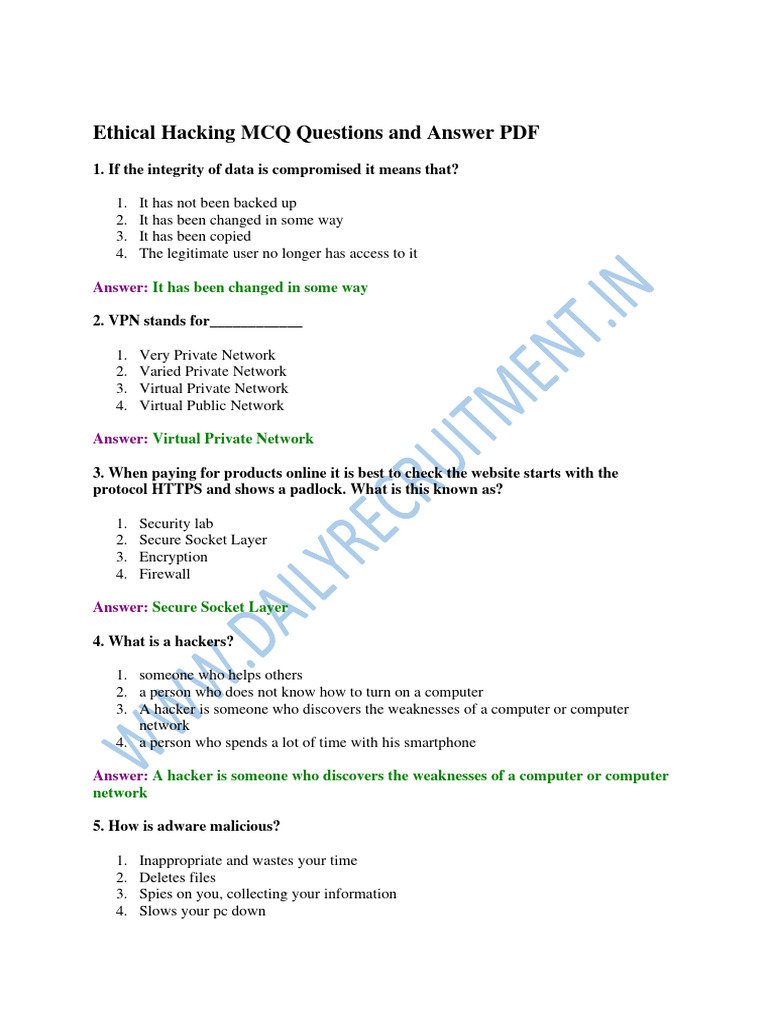 ETHICAL | PDF | Security Hacker | Computer Network