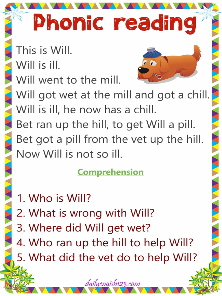 Phonic Reading 12 | PDF