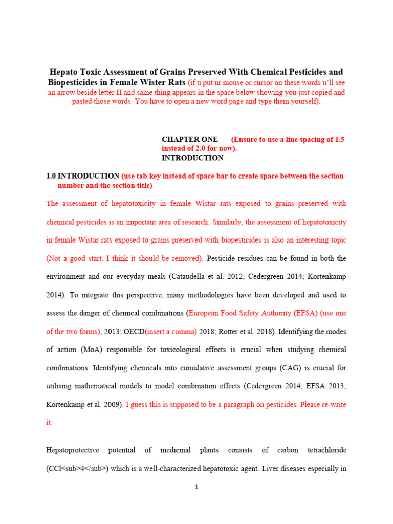 Grace Project Ok Submitted-1-1 | PDF | Pesticide | Sustainability