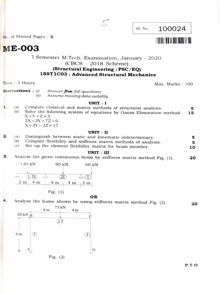 mechanics | PDF | Structural Analysis | Applied Mathematics