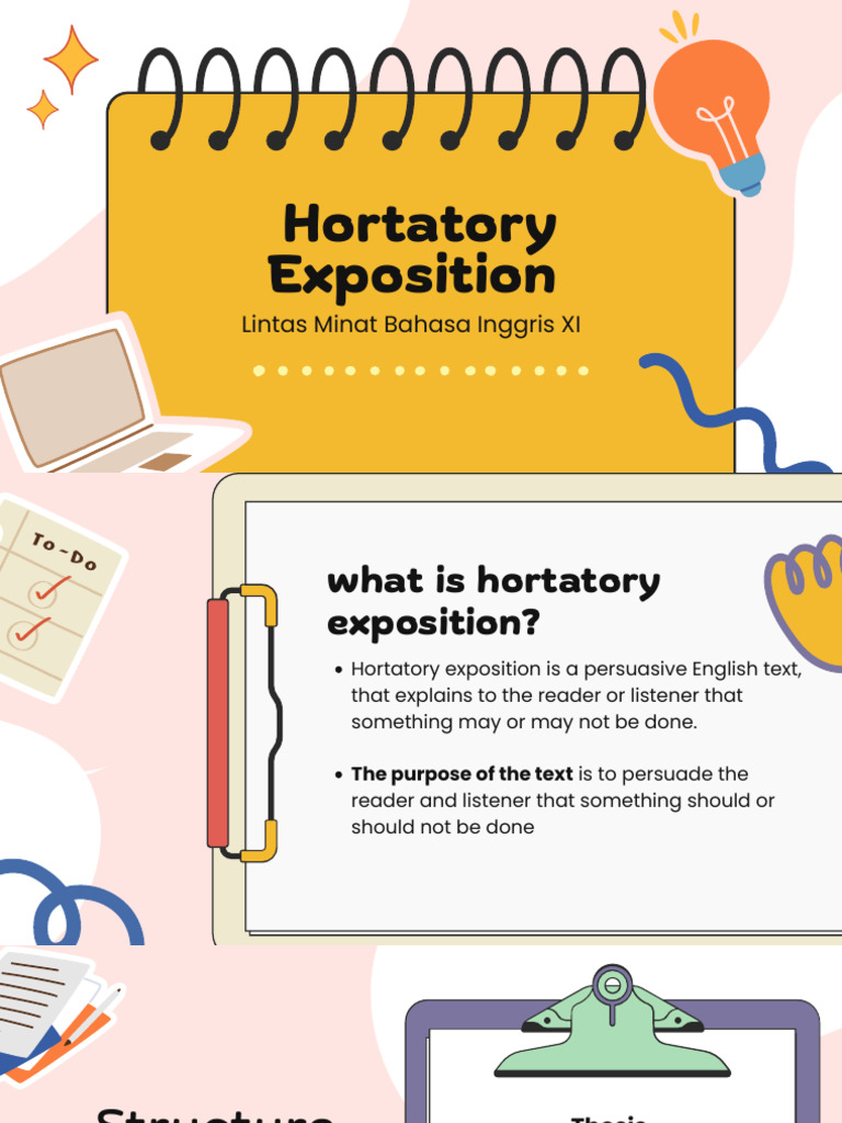Hortatory Exposition Materi | PDF
