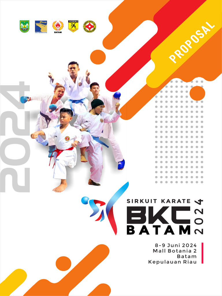 Proposal Sirkuit Karate BKC Batam 2024 (Dojo Dan Sekolah) - 15052024 | PDF