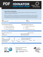 Coastal Clean Up Form | PDF | Nature