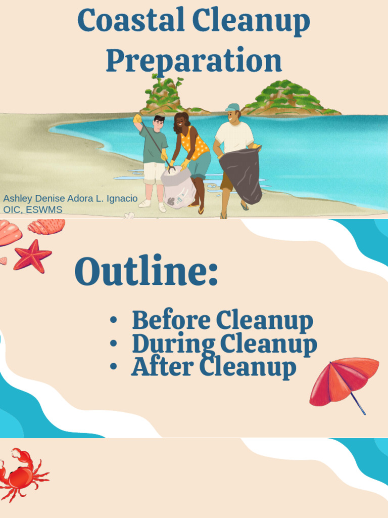 Conduct of Clean Up Preparation Presentation | PDF | Waste ...