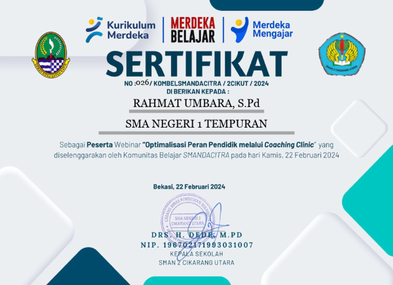 Sertifikat 2 Jp | PDF