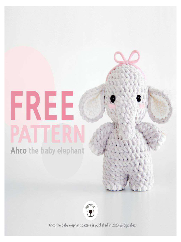 Plush Baby Elephant | PDF