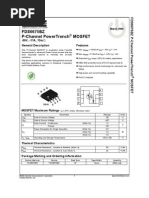 FDP 047 An | PDF | Field Effect Transistor | Mosfet