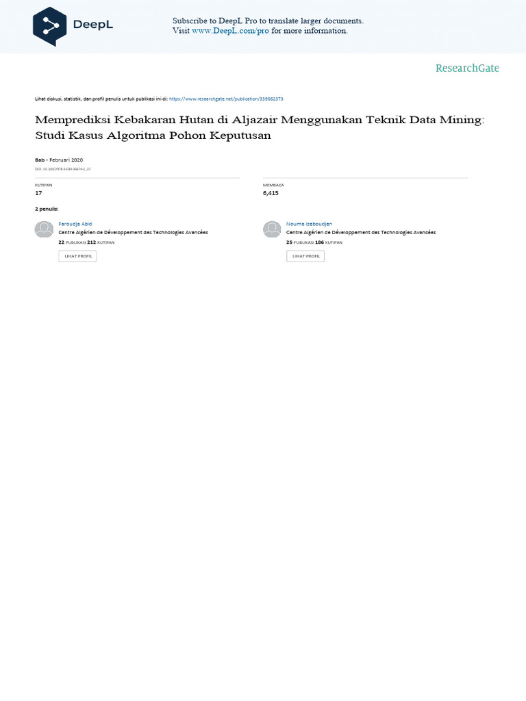 BOOK - Chapter - Springer - ABID Id | PDF