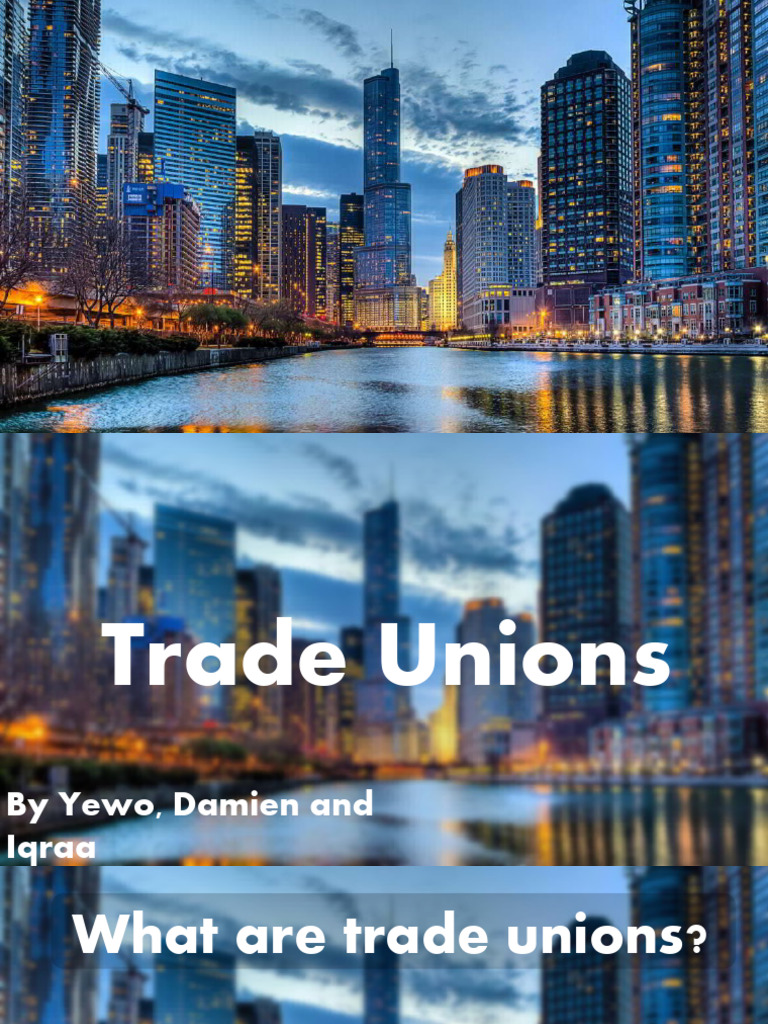 Trade Unions | PDF | Finance & Money Management
