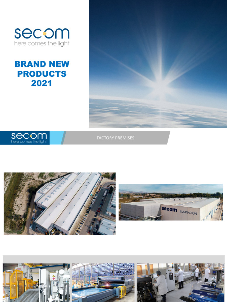 Secom Lighting New Products 2021 | PDF | Electromagnetic Spectrum ...