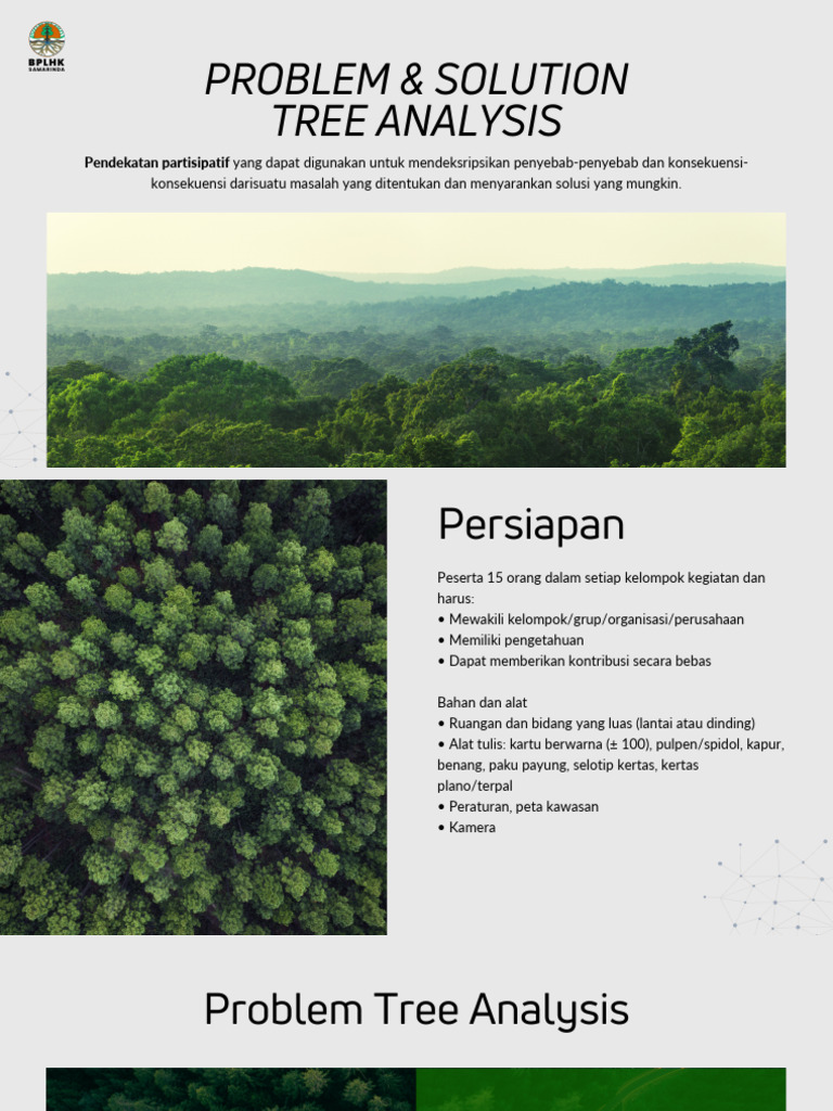 Analisis Pohon Masalah dan Solusi | PDF