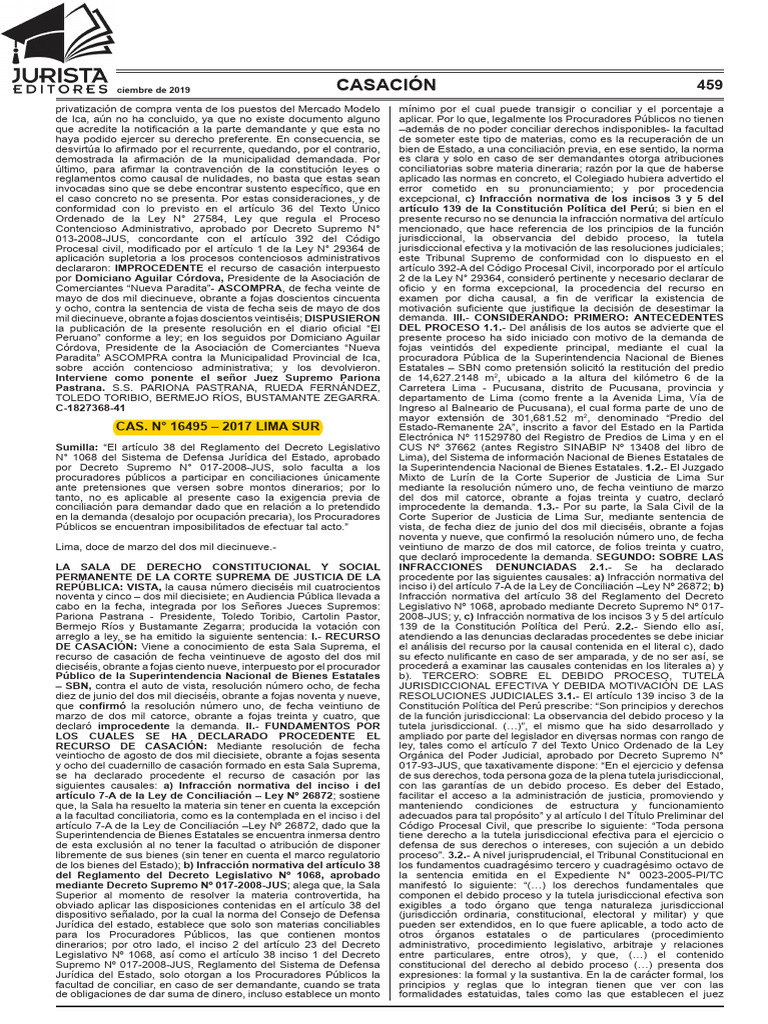 CC Articulo 885 | PDF | Debido al proceso | Caso de ley