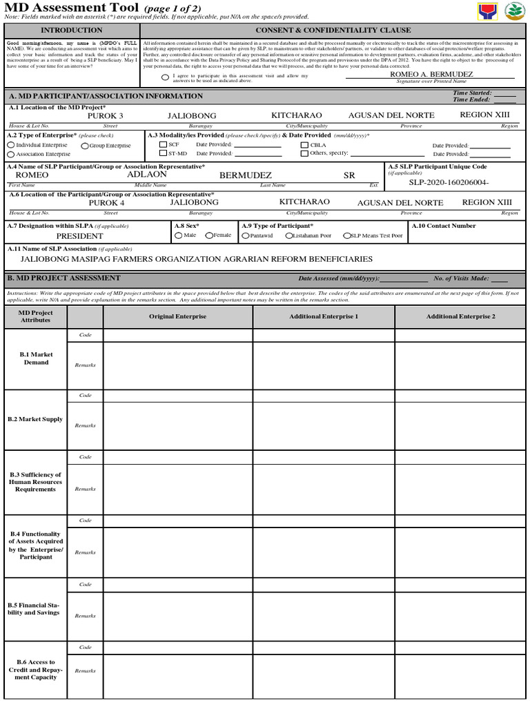 MD-Assessment-Tool-1 - BERMUDEZ | PDF