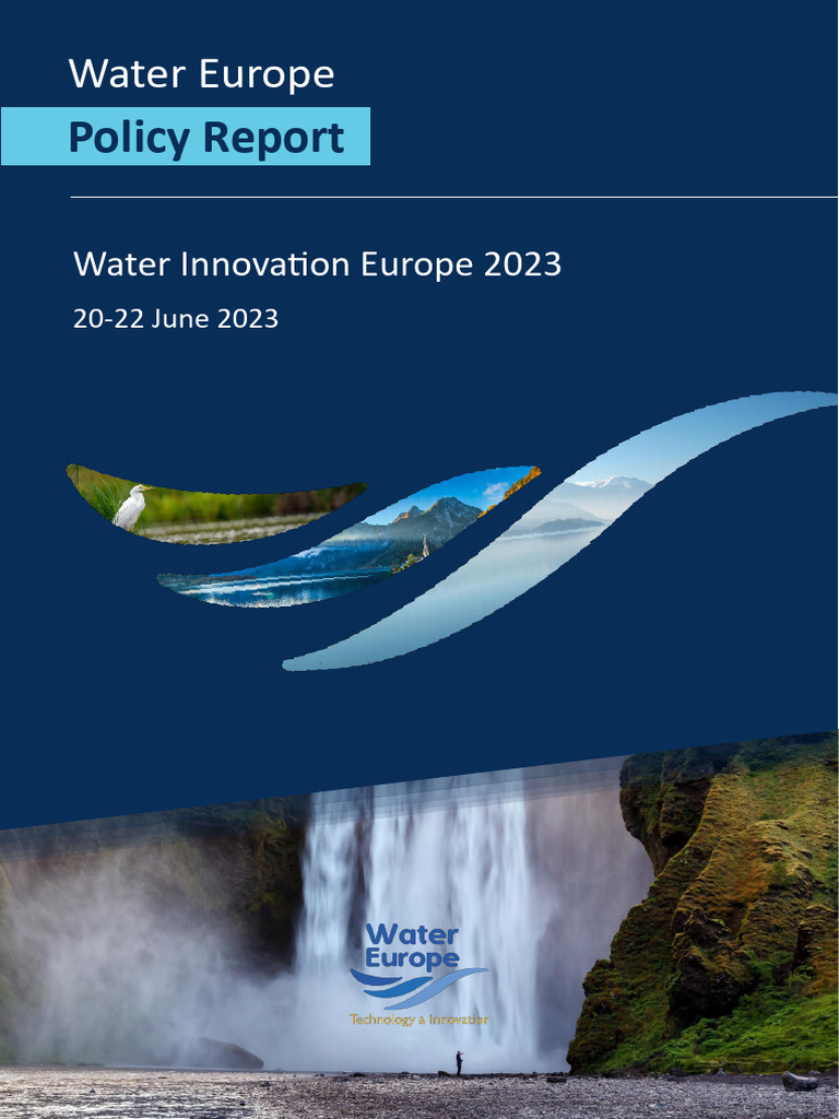 REPORT Water Innovation Europe 2023 | PDF | Sustainability | European Union