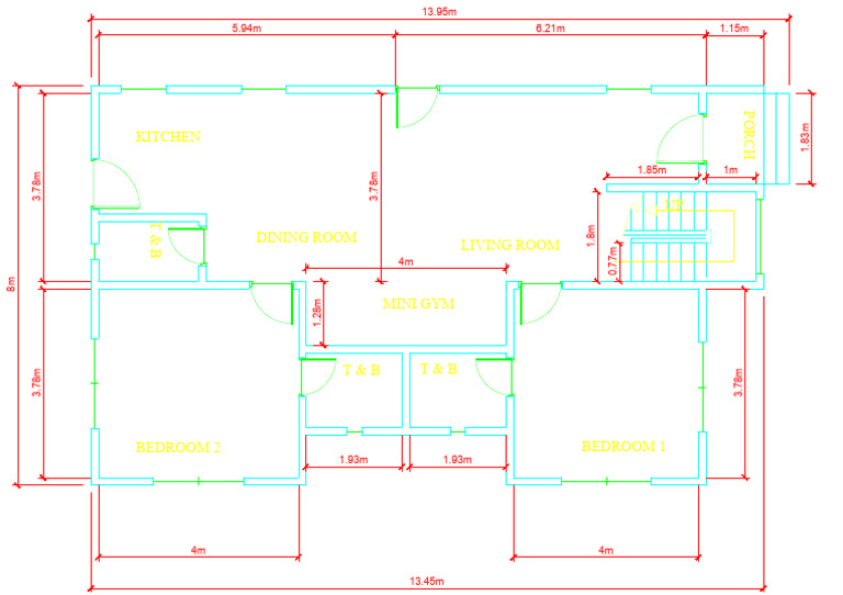 Room Dimensions and Layout Plan | PDF