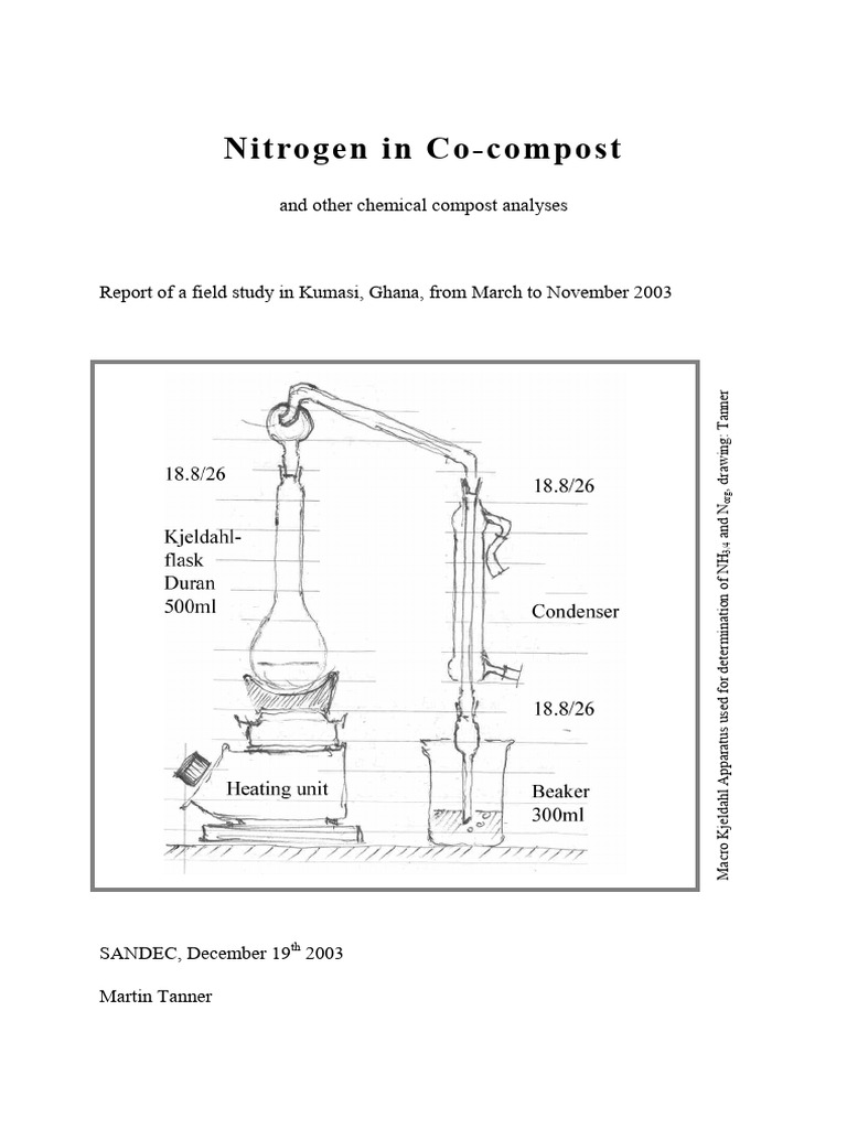 Nitrogen in Co-compost | Download Free PDF | Total Organic Carbon | Compost