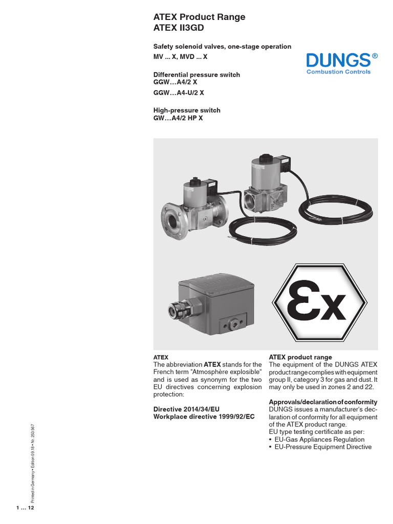 ATEX Explosion Protection Guide | PDF | Safety | Hazards