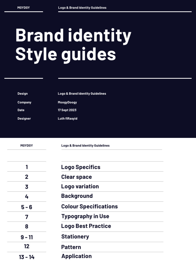 Moogydoogy Brand | PDF | Logos | Typefaces