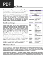 Mughal Dynasty Family Tree Overview | PDF | Central Asian People ...