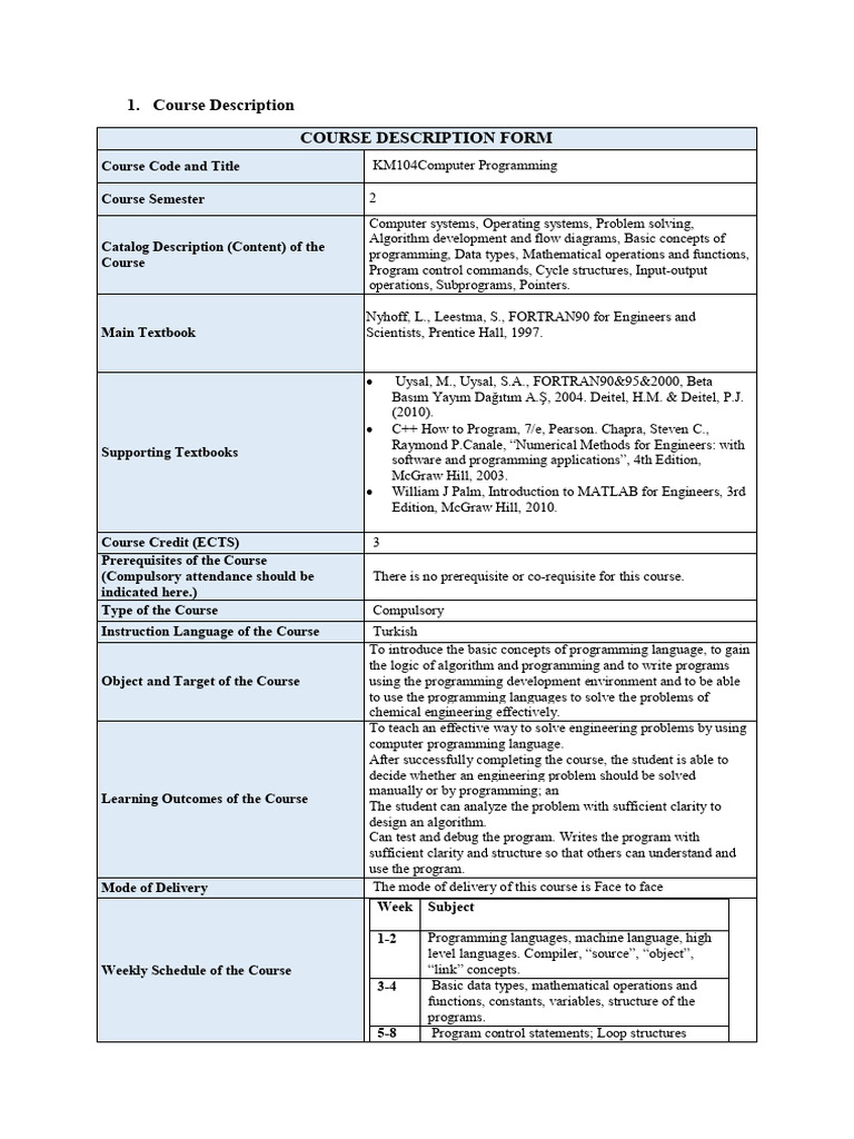 Km104 Computer Programming 0 Ingilizce Ing Pdf Computer Programming Computer Program