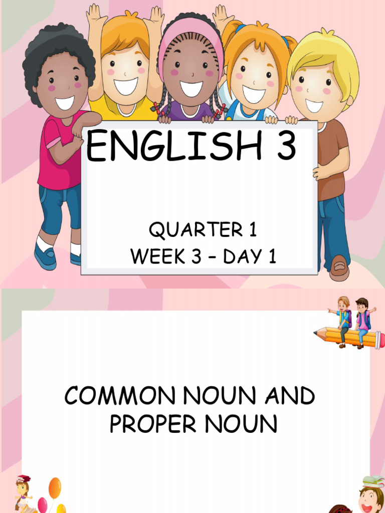 English 3 Q1 - Week 3 | PDF | Noun | Linguistic Morphology