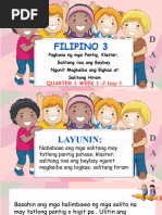 Q4. Filipino3 PPT Klaster | PDF