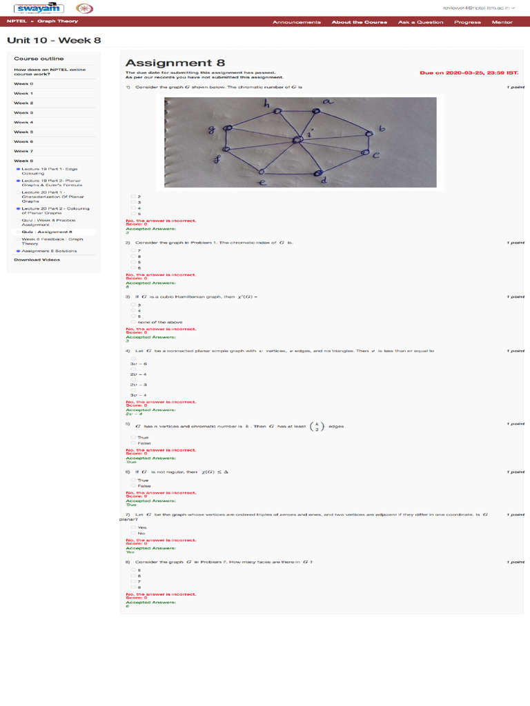 Noc20 Ma05 Assigment 9 | PDF