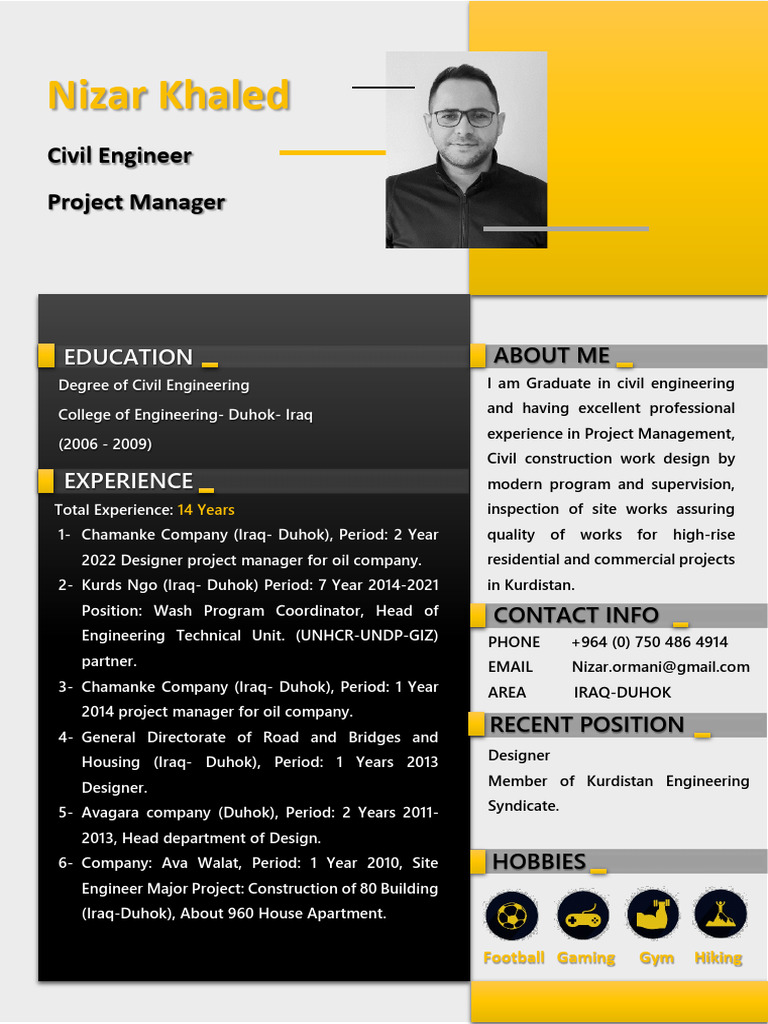 2 - Engineer Nizar - CV 2023 | PDF | Engineering