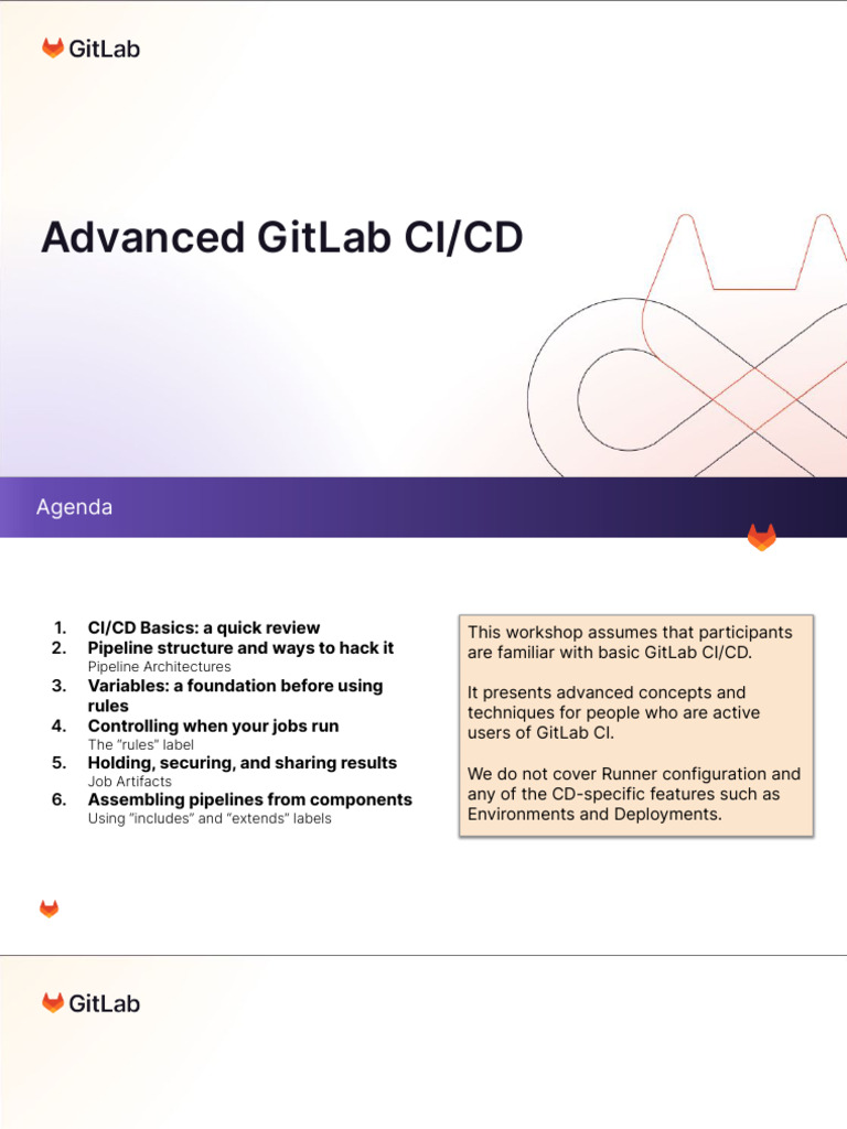 Advanced GitLab CICD | PDF | Information Technology | Computer Architecture