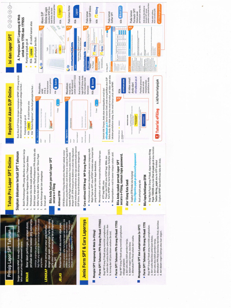 Panduan Pelaporan Spt Op Tahunan Pdf