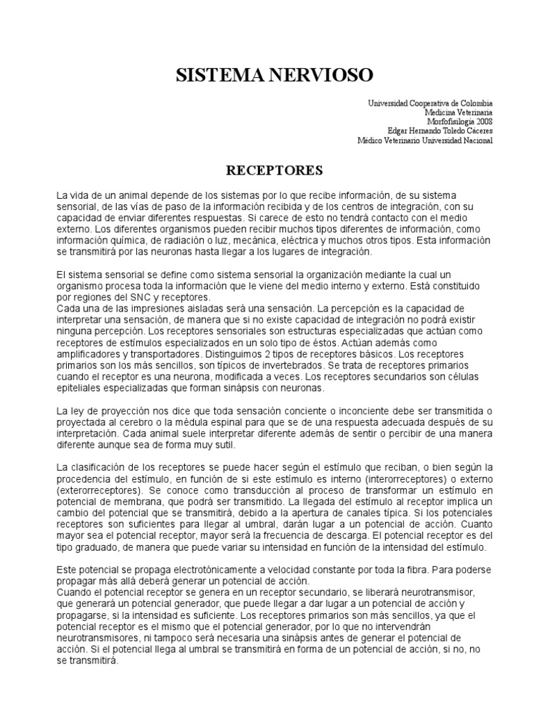 Fisiología de Los Organos de Los Sentidos | PDF | Percepción visual | Ojo humano