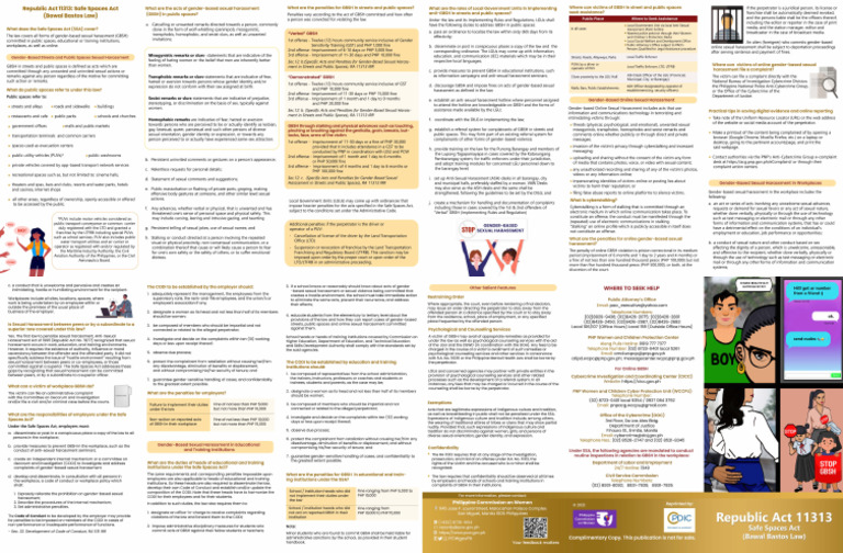 DigitalLibrary - Iecmaterials.ra 11313 - Safe Spaces Act - Compressed | PDF