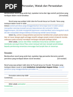 Soalan Novel Ting 2 | PDF