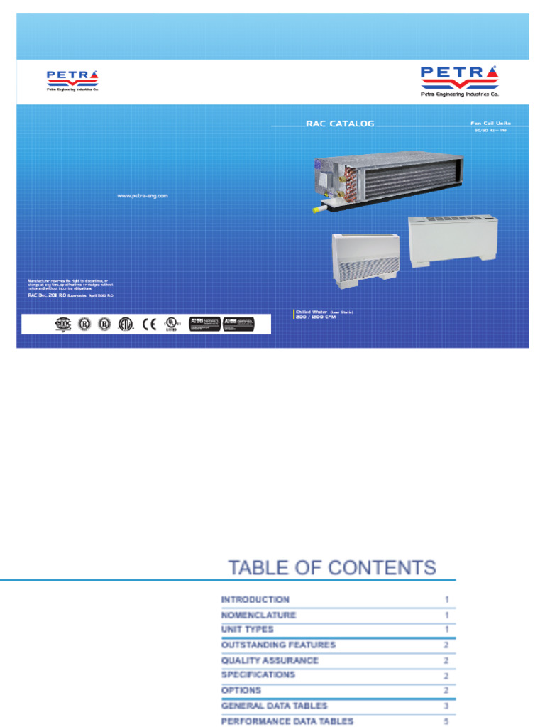 RAC | PDF | Inductor | Pipe (Fluid Conveyance)