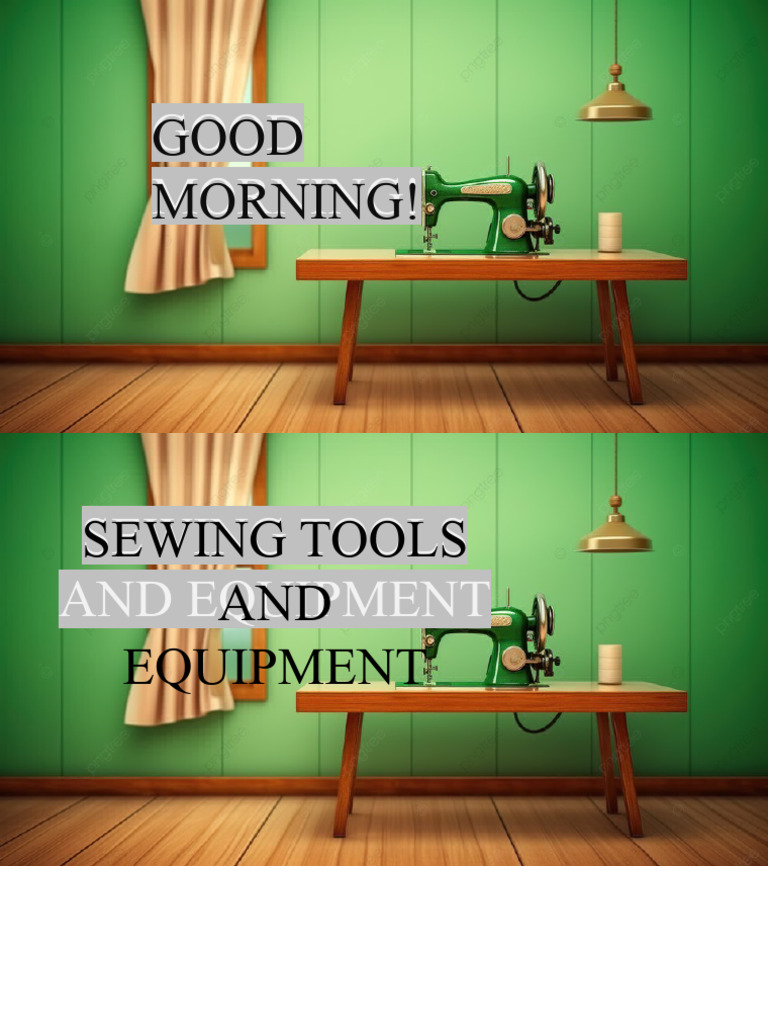 Sewing Tools | PDF