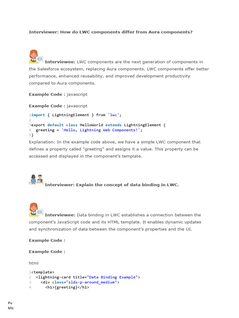 SFDC Interview Questiosn Part 2 | PDF | Java Script | Html SFDC Interview Questiosn Part 2 | PDF | Java Script | Html