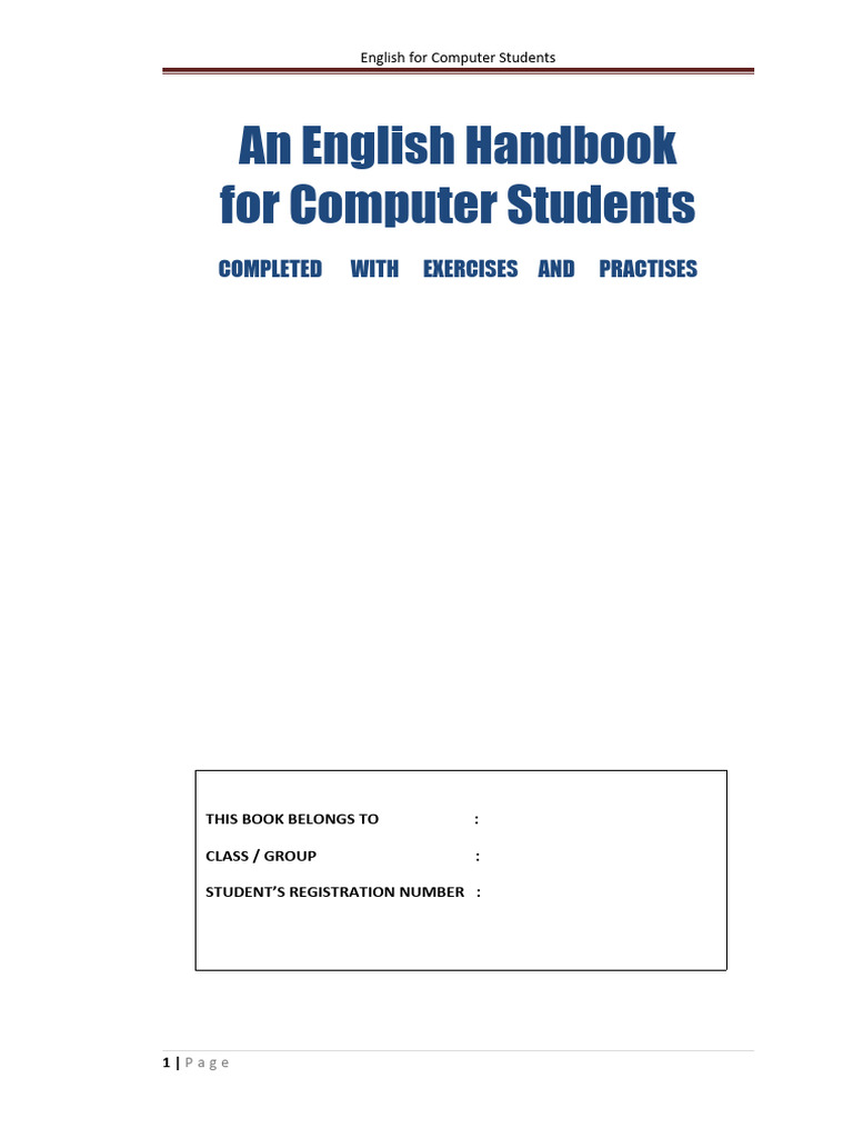 English For Computer Students | Download Free PDF | E Commerce ...