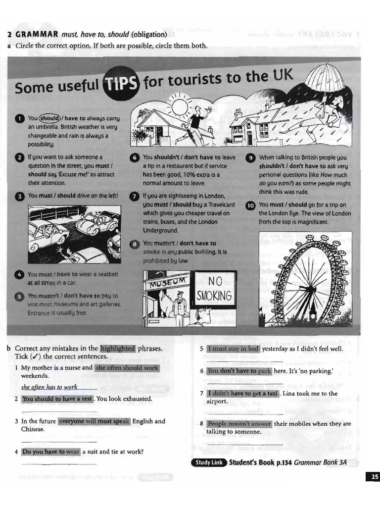 New English File Intermediate Workbook (Secret - 3108) (1) - 025 | PDF