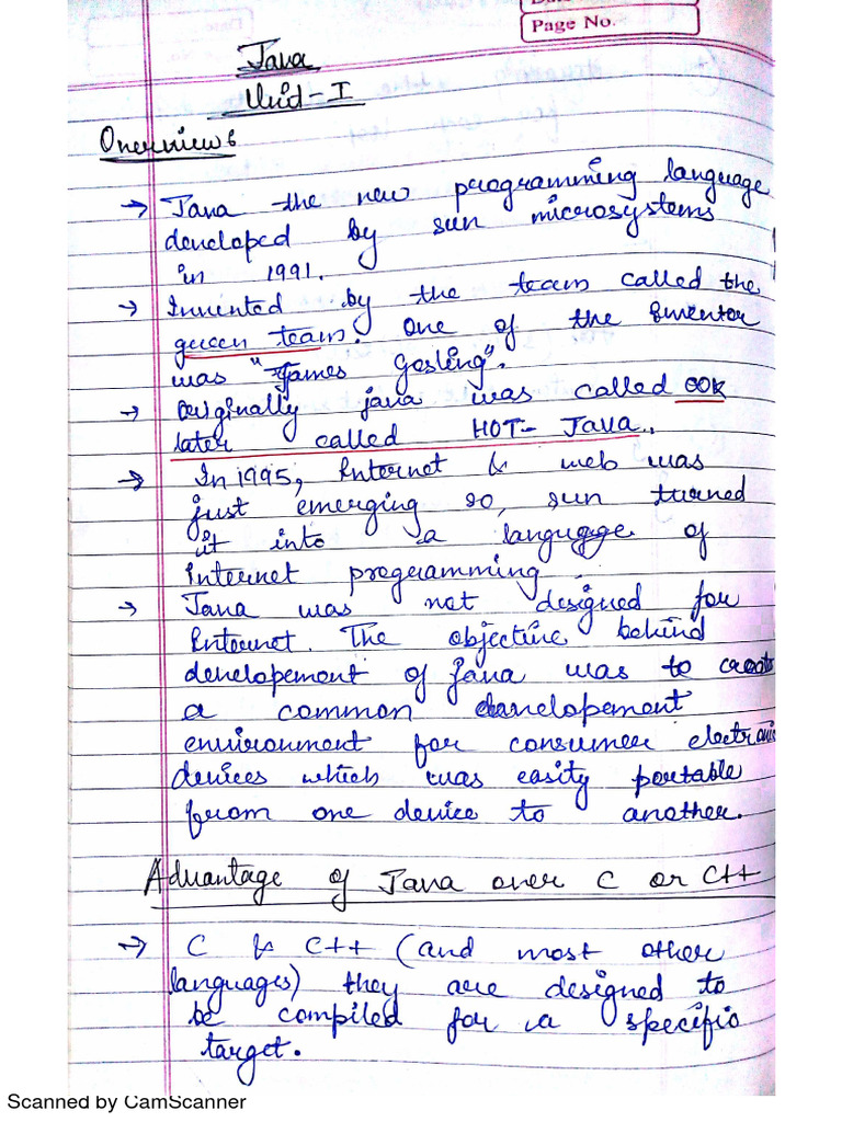 Java Notes Till Threading | PDF