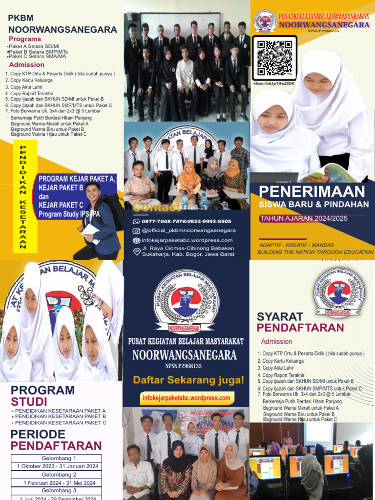 Brosur PPDB 2024-2025 - 2 | PDF