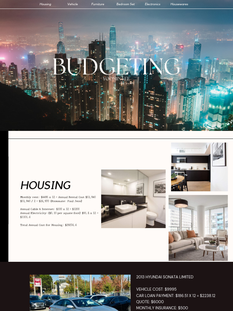 clc budgeting 1 | PDF | Tableware | Furniture