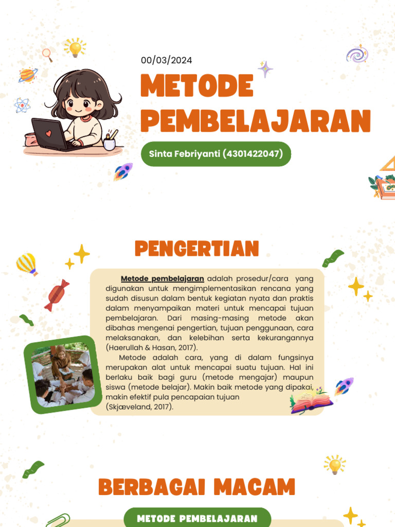 Pertemuan 4_Metode Pembelajaran Sinta-dikompresi (1) | PDF