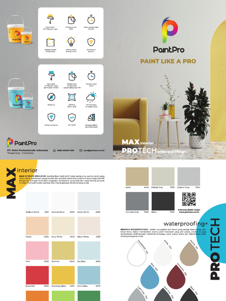 PaintPro Color Card | PDF