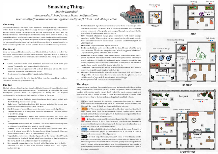 33 Smashing Things | PDF