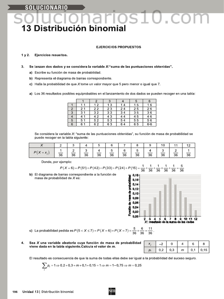 Tema 13 Distribucion Binomial | PDF