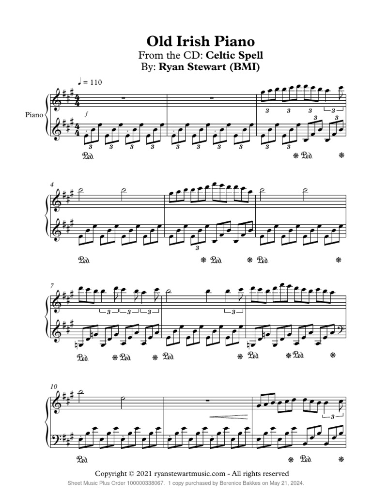 Old Irish Piano | PDF