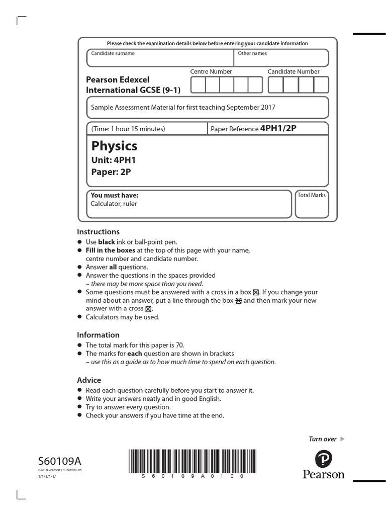 Physics IGCSE Exam Paper | PDF | Transformer | Force