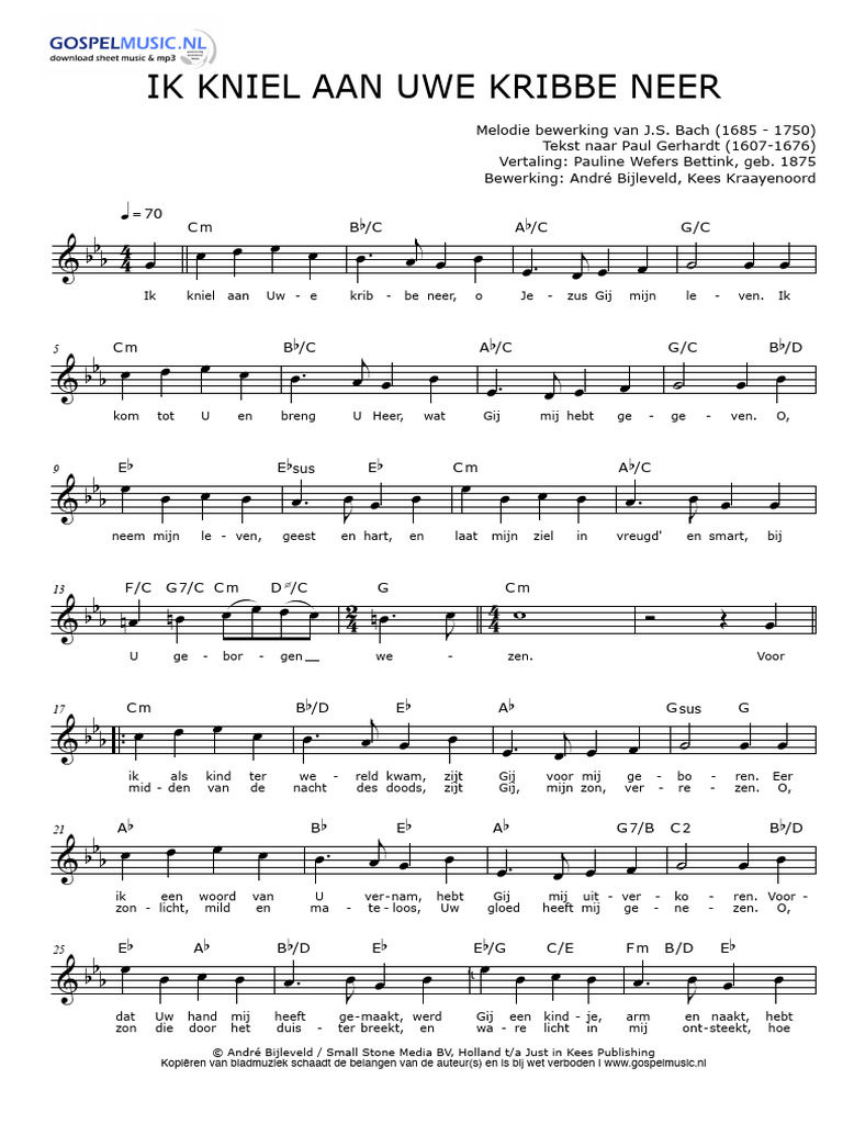 Ik Kniel Aan Uwe Kribbe | PDF