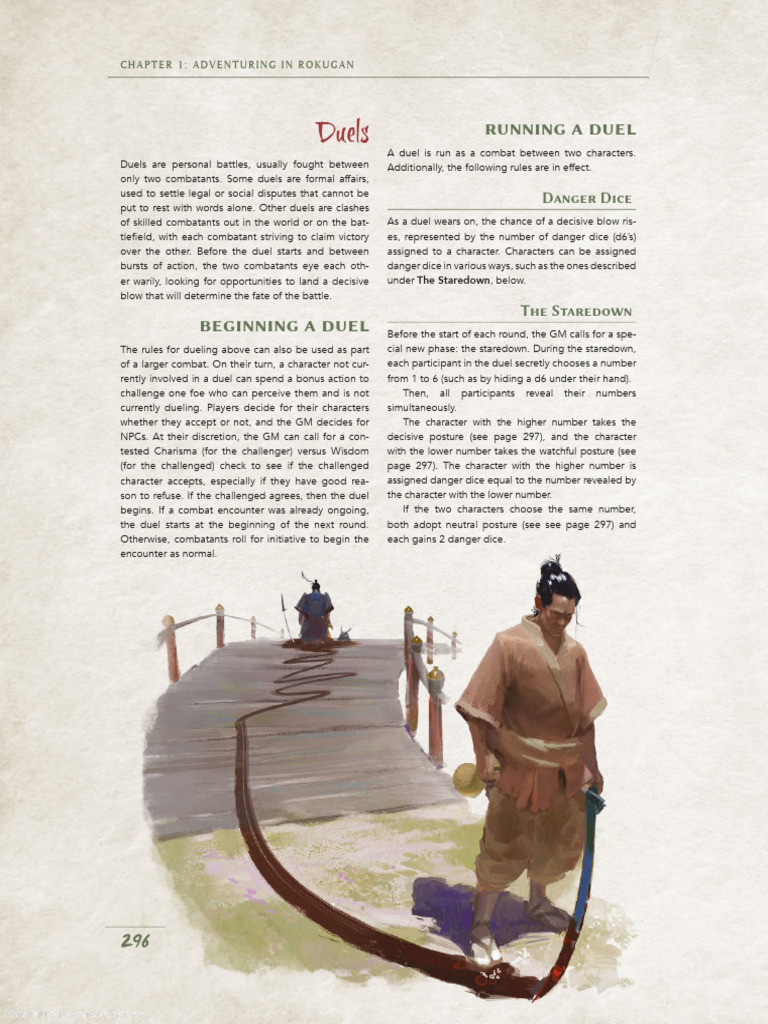 Adventures_in_Rokugan - Duels | PDF | Duel | Samurai