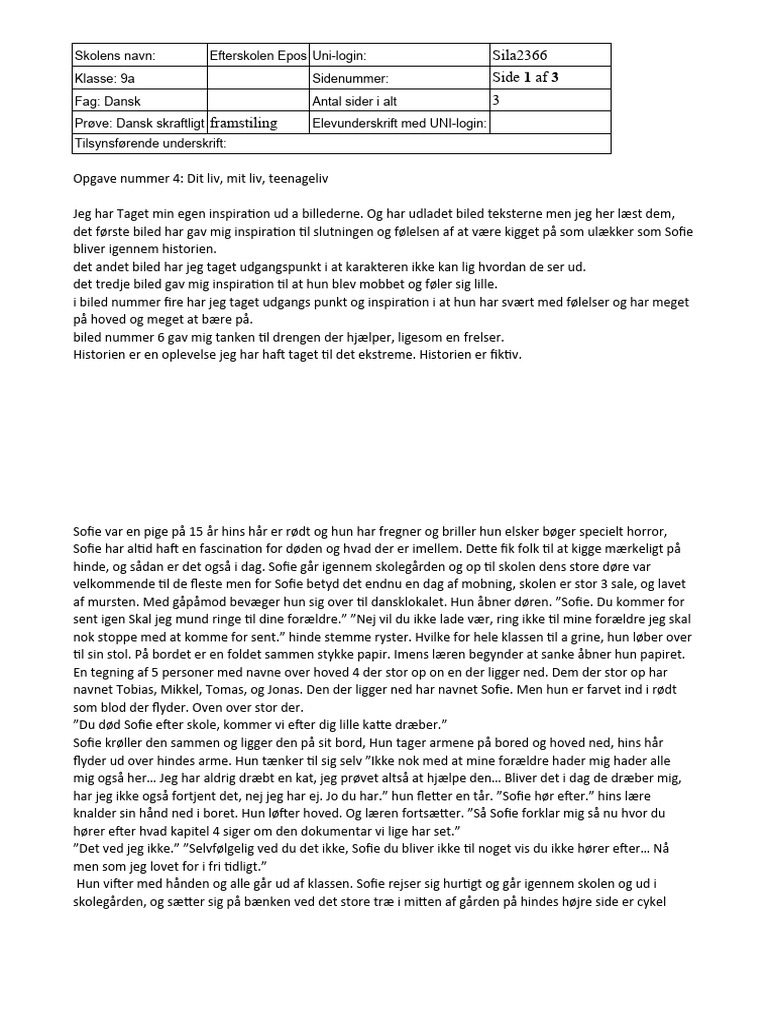 Opgave Nummer 4 | PDF